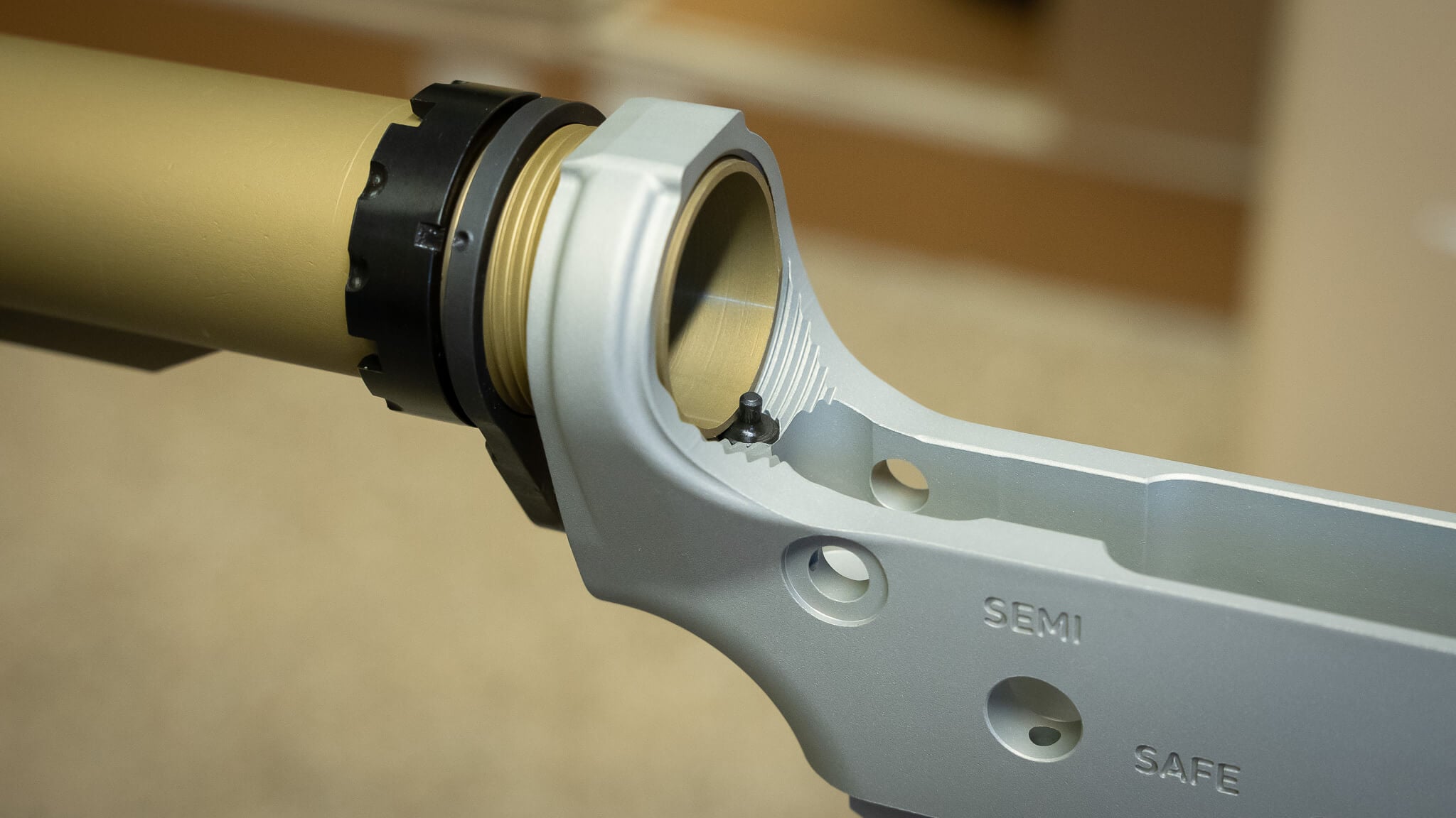 AR-15 Receiver Extension Installation - Kratos Design Group